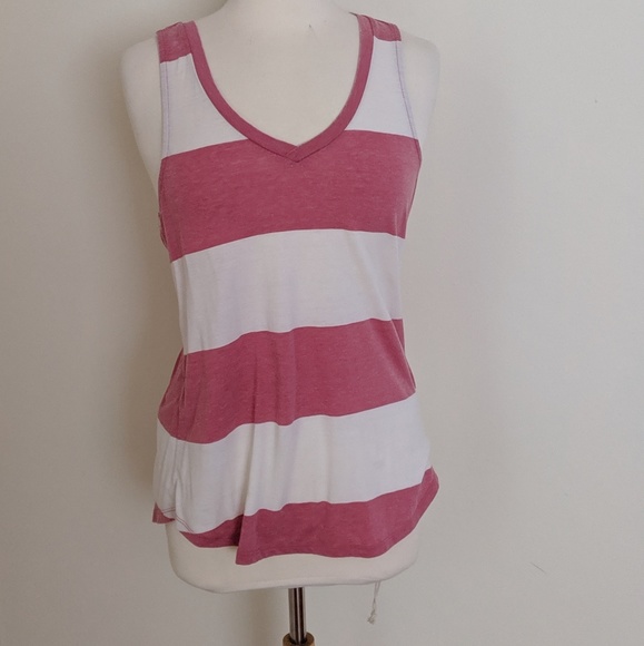 Altar'd State | Tops | Altard Sate Pink And White Tank Top Medium ...